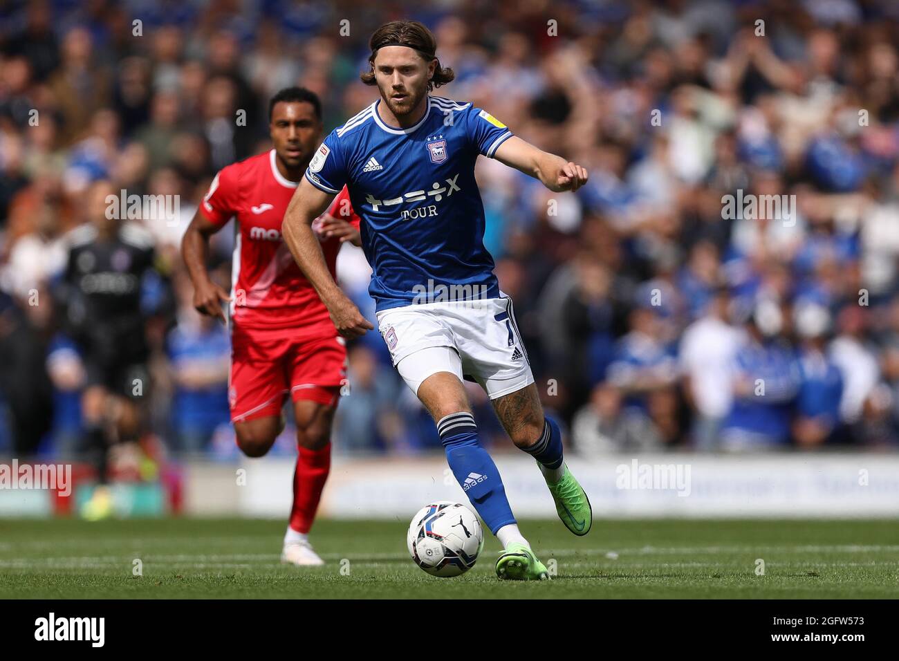Wes Burns of Ipswich Town - Ipswich Town V Morecambe, Sky Bet League ...