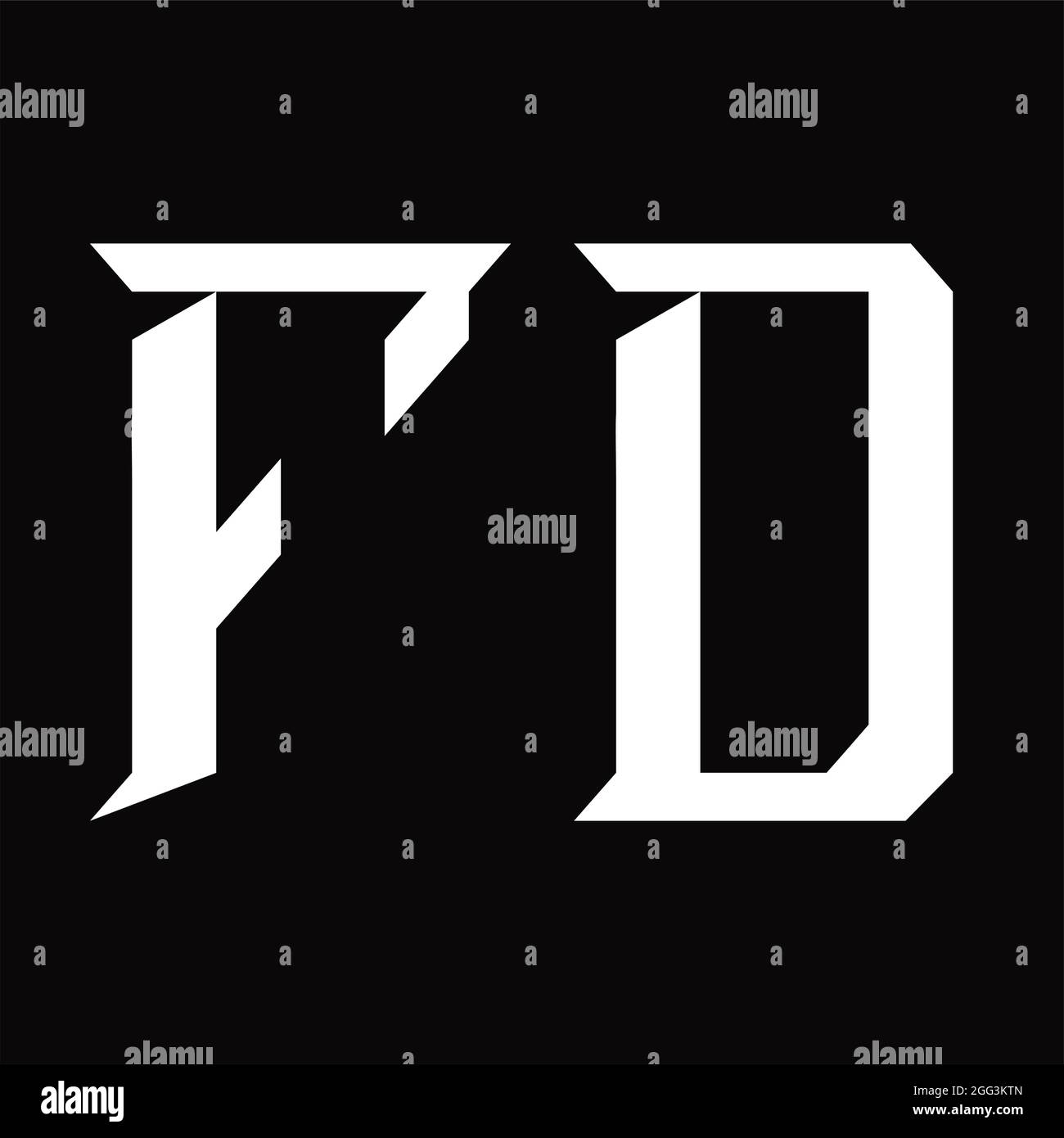 Fd logo Stock-Vektorgrafiken kaufen - Alamy