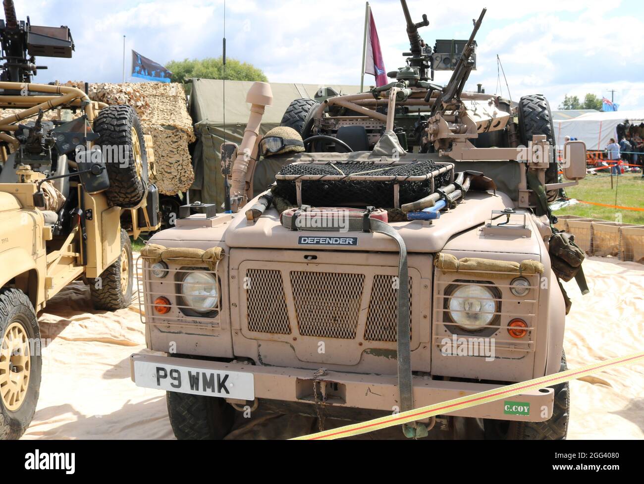 Tanks, Trucks and Firepower Show, Rugby, August 2021 - Land Rover ...