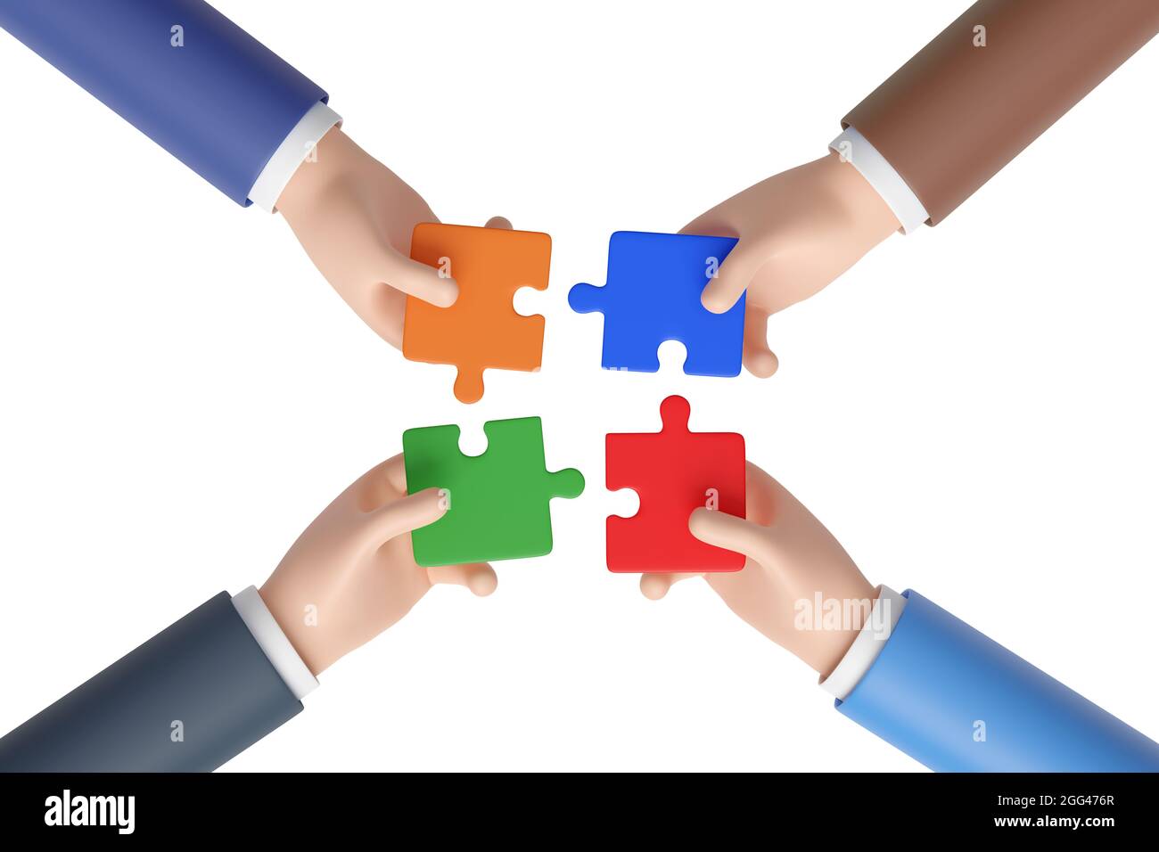 Cartoon business team meeting meeting -Fotos und -Bildmaterial in hoher ...