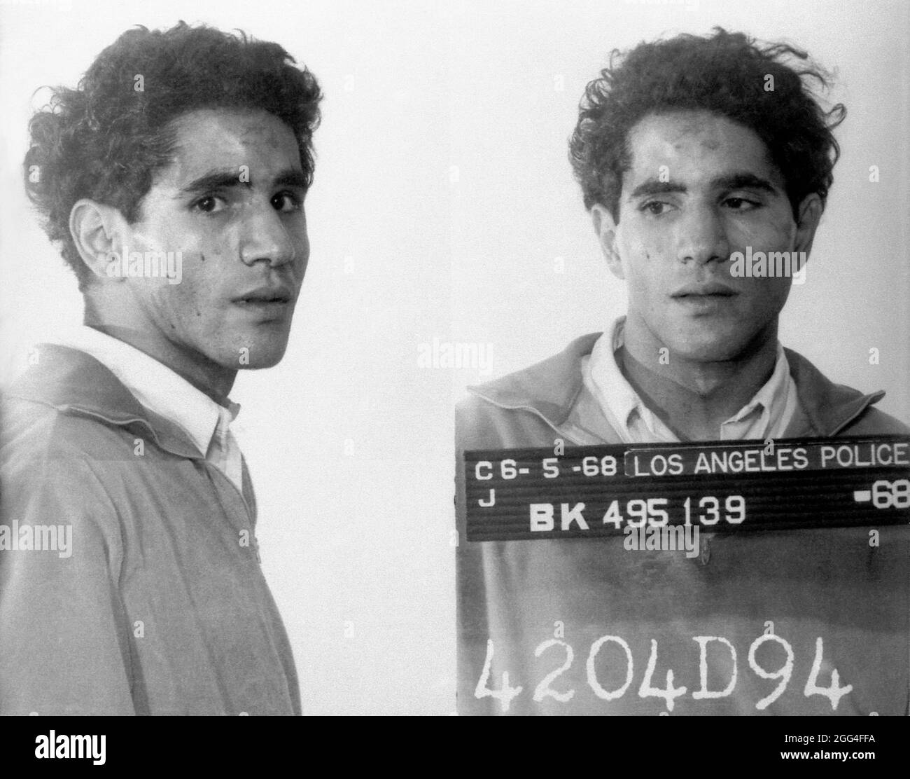 1968 , 5. juni , Los Angeles , USA : der palästinensisch geborene ...
