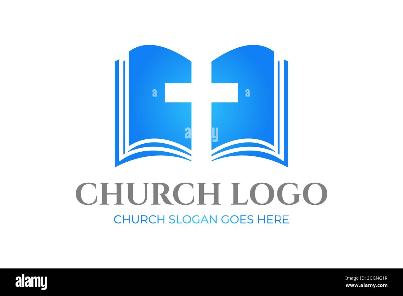 Logo design der kirche -Fotos und -Bildmaterial in hoher Auflösung – Alamy