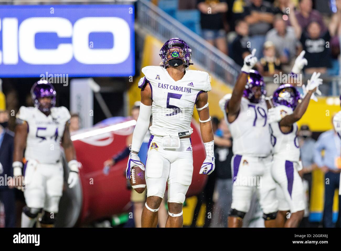 2. September 2021: East Carolina Pirates Wide Receiver C.J. Johnson (5 ...