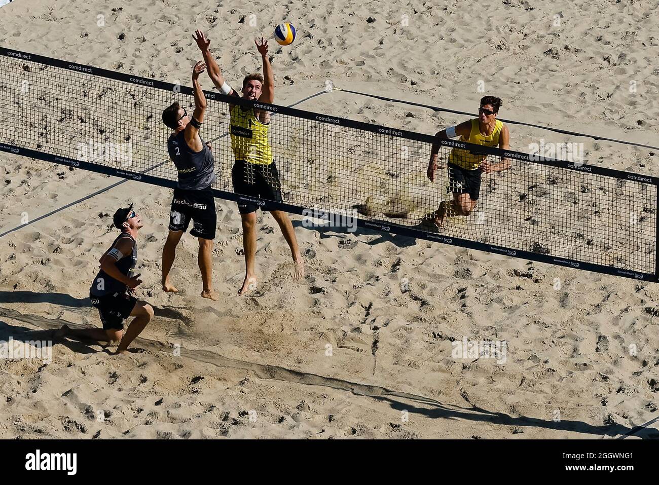 Timmendorfer Strand, Deutschland. September 2021. Volleyball/Strand ...