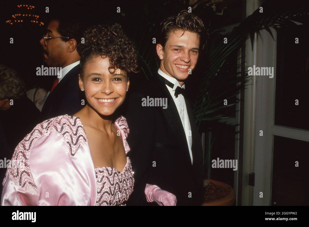 Troy Beyer und Jimmy McNichol um die 1980er Jahre Credit: Ralph ...