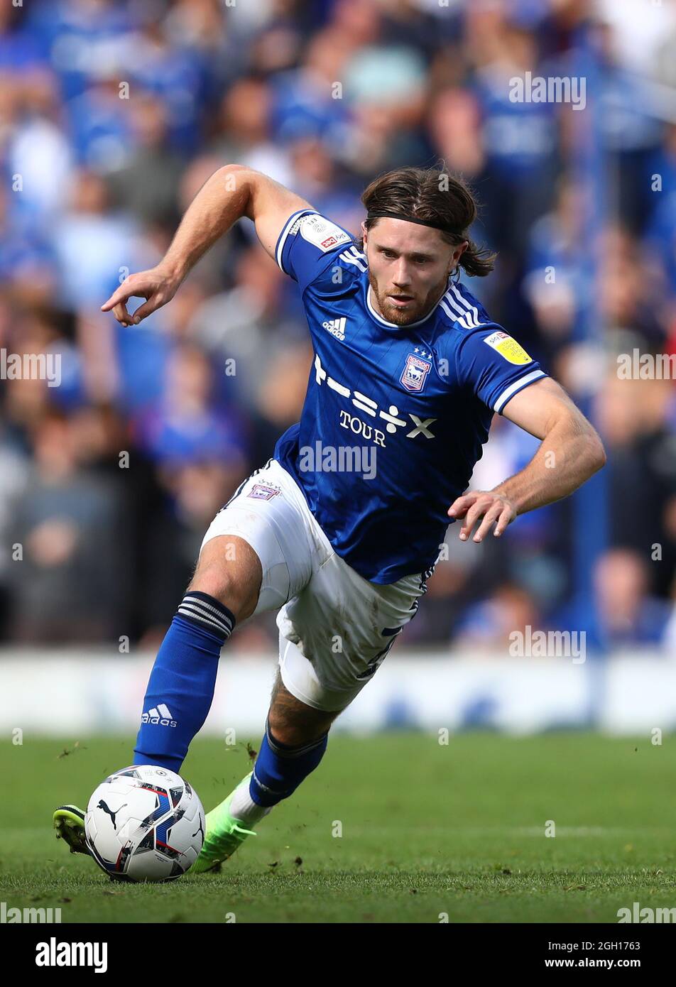 Wes Burns of Ipswich Town - Ipswich Town / AFC Wimbledon, Sky Bet ...