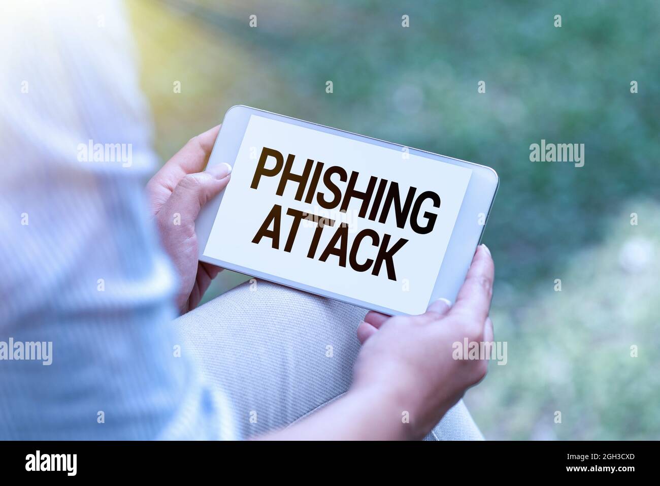 Schreiben mit Text Phishing Attack, Business Overview Versuch ...