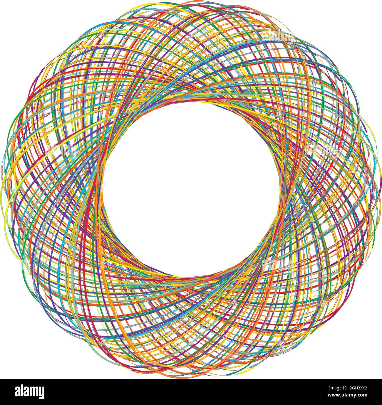 Skizze, Scribble, skizzenhafte grungy Linien Kreise. Skizze handgezeichneter Stift, Bleistift ...