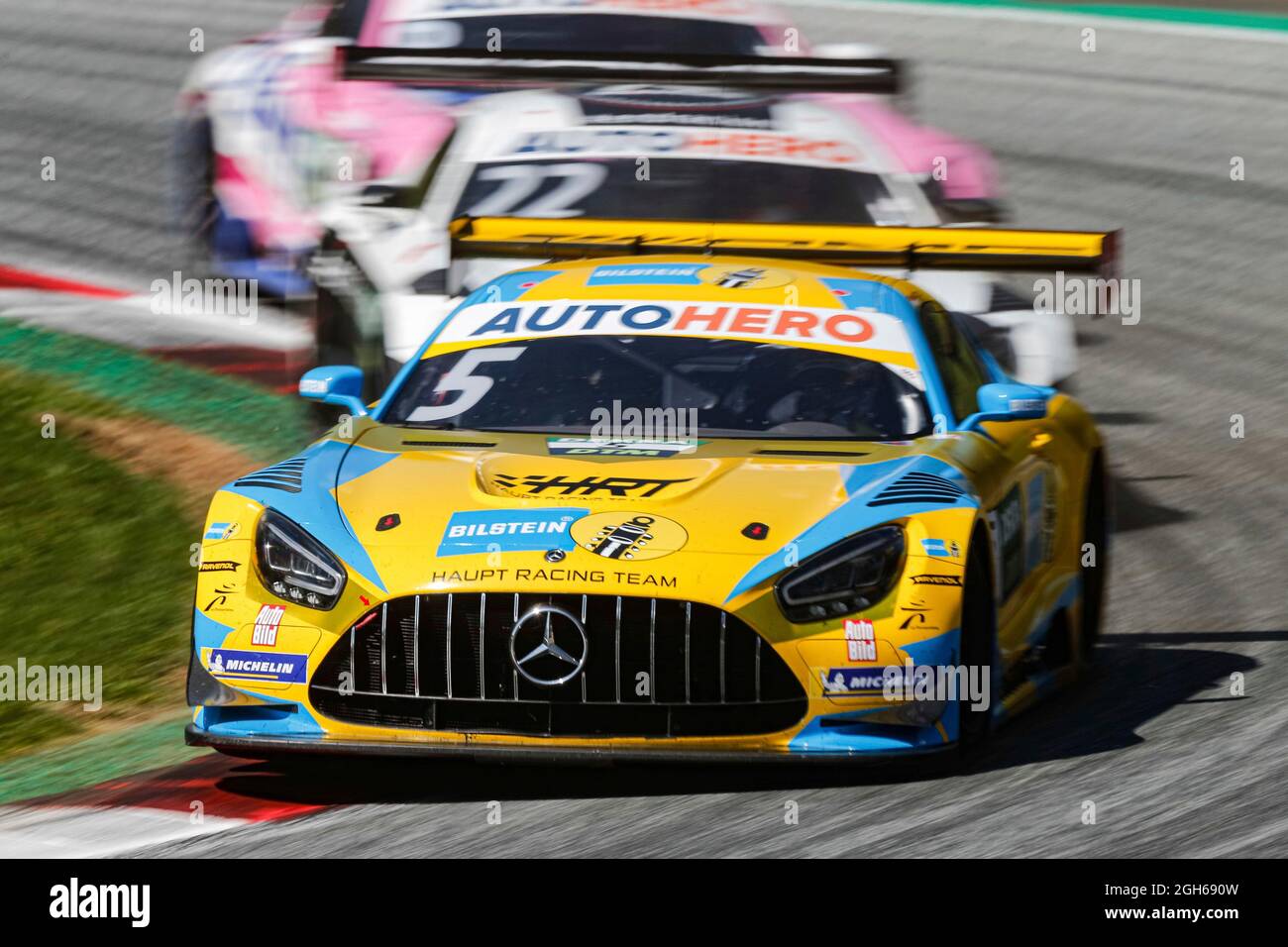 Spielberg: DTM Red Bull Ring 2021, (Foto: Hoch zwei) 5 Vincent Abril (MOC), Mercedes AMG GT3 ...
