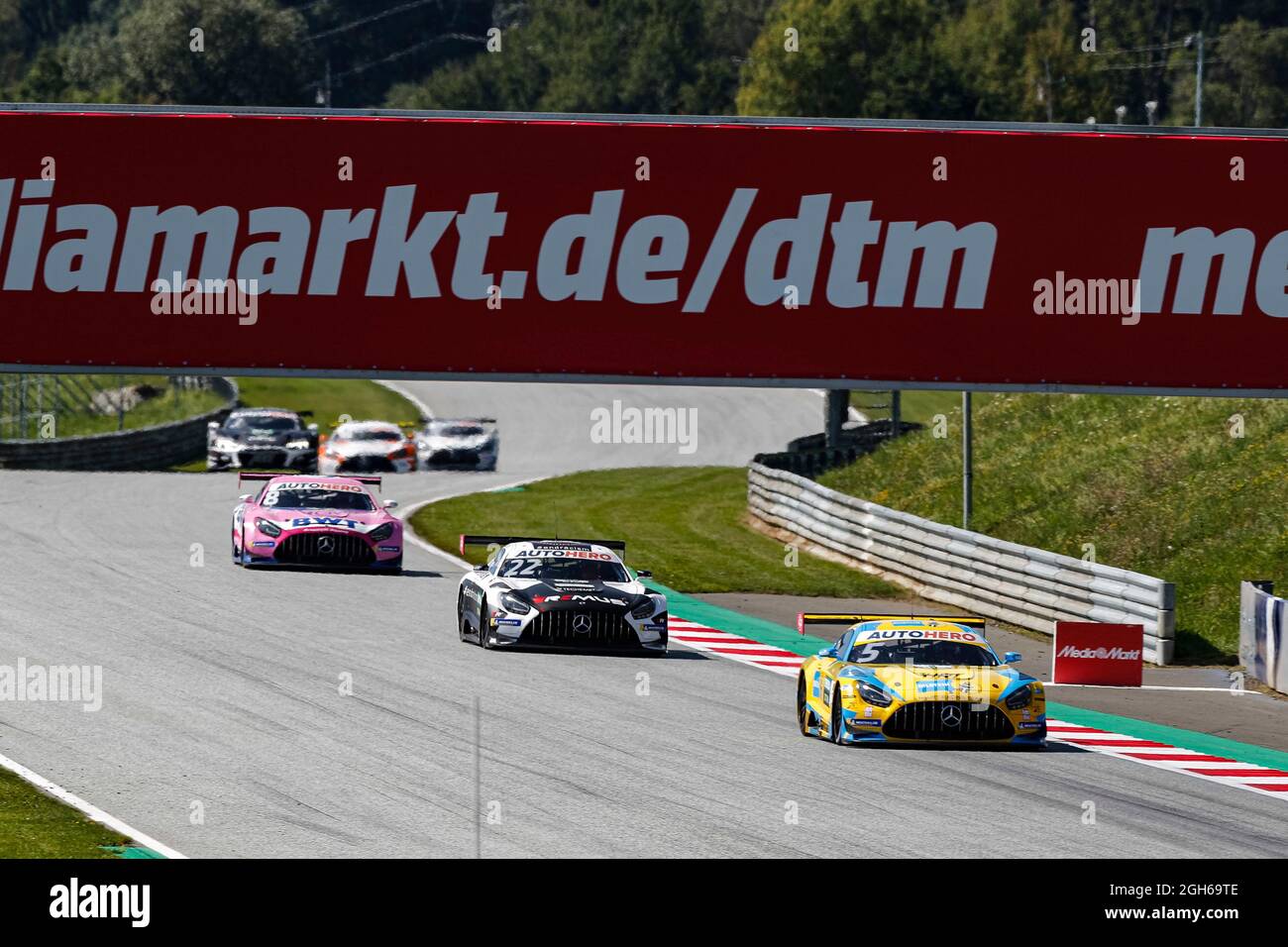 Spielberg: DTM Red Bull Ring 2021, (Foto: Hoch zwei) 5 Vincent Abril (MOC), Mercedes AMG GT3 ...