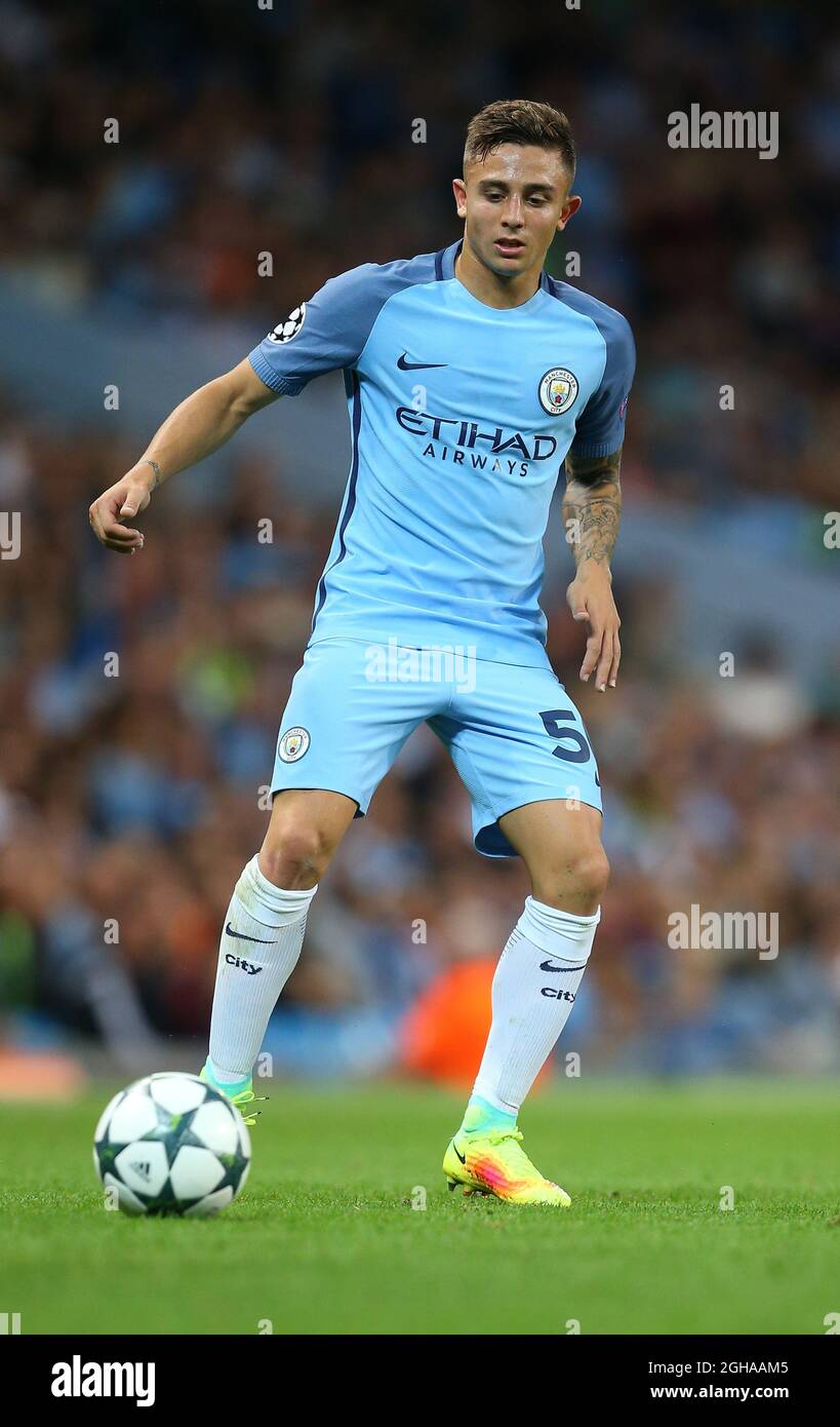Pablo Maffeo von Manchester City während des Champions League Play Off ...