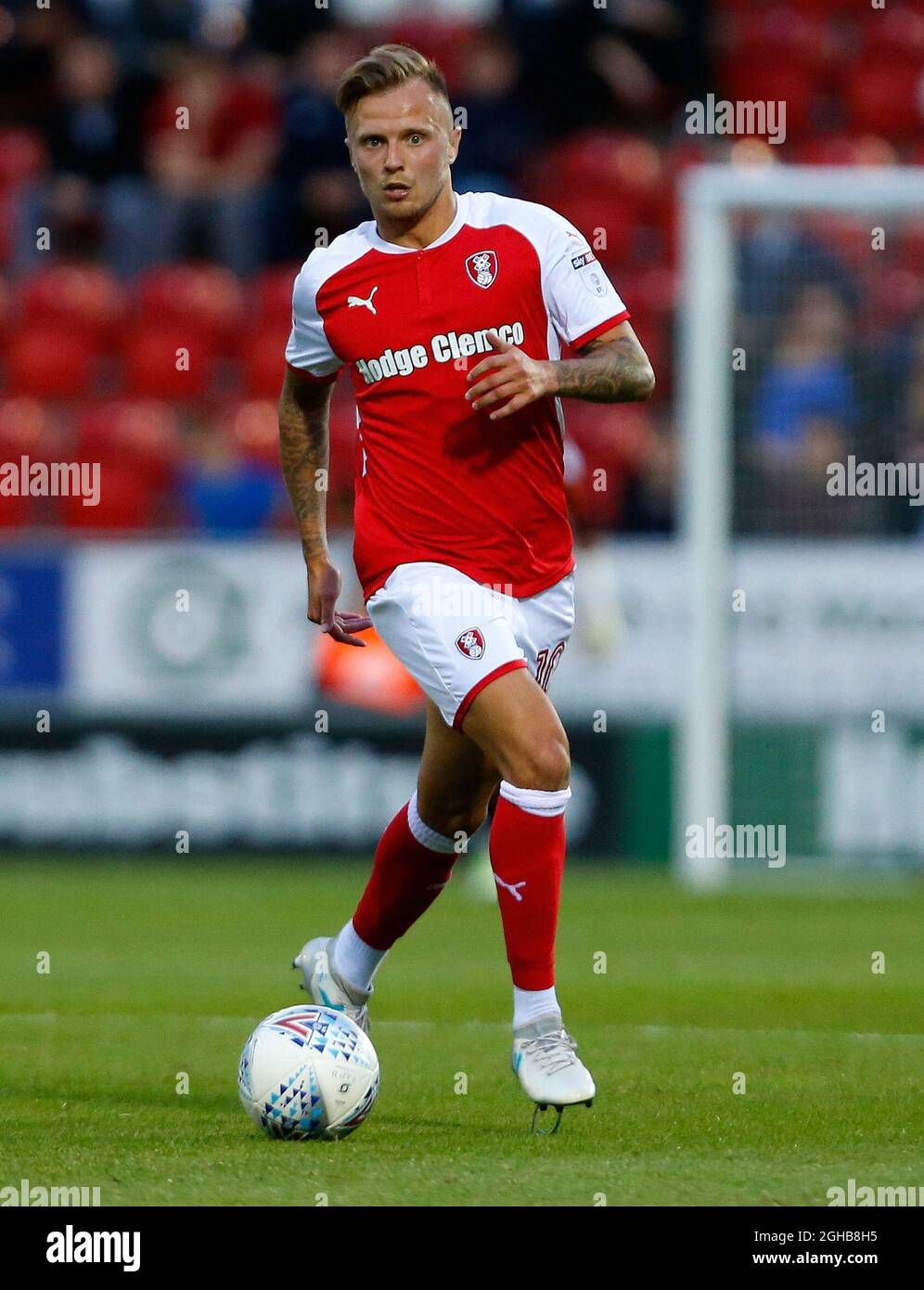 Rotherhams David Ball während des Vorsaison-Freundschaftsspiel im ...