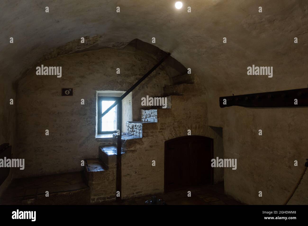 Assisi, Kirche von San Damiano. Die Kirche von San Damiano, ist der Ort, wo St. Clare starb und ...