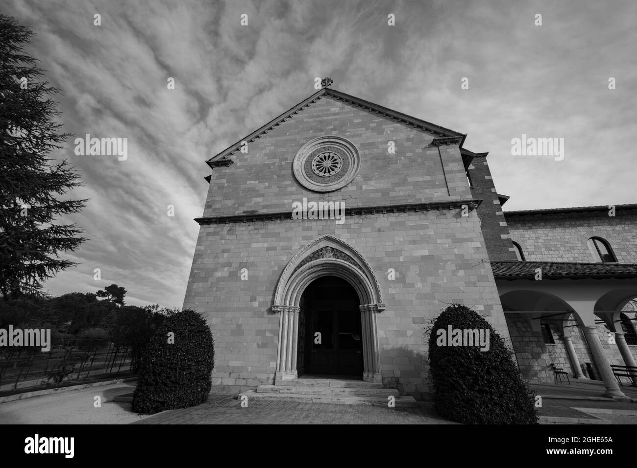 Assisi, Nostra Signora delle Rose. Eine wahre Oase des Friedens, die an ...