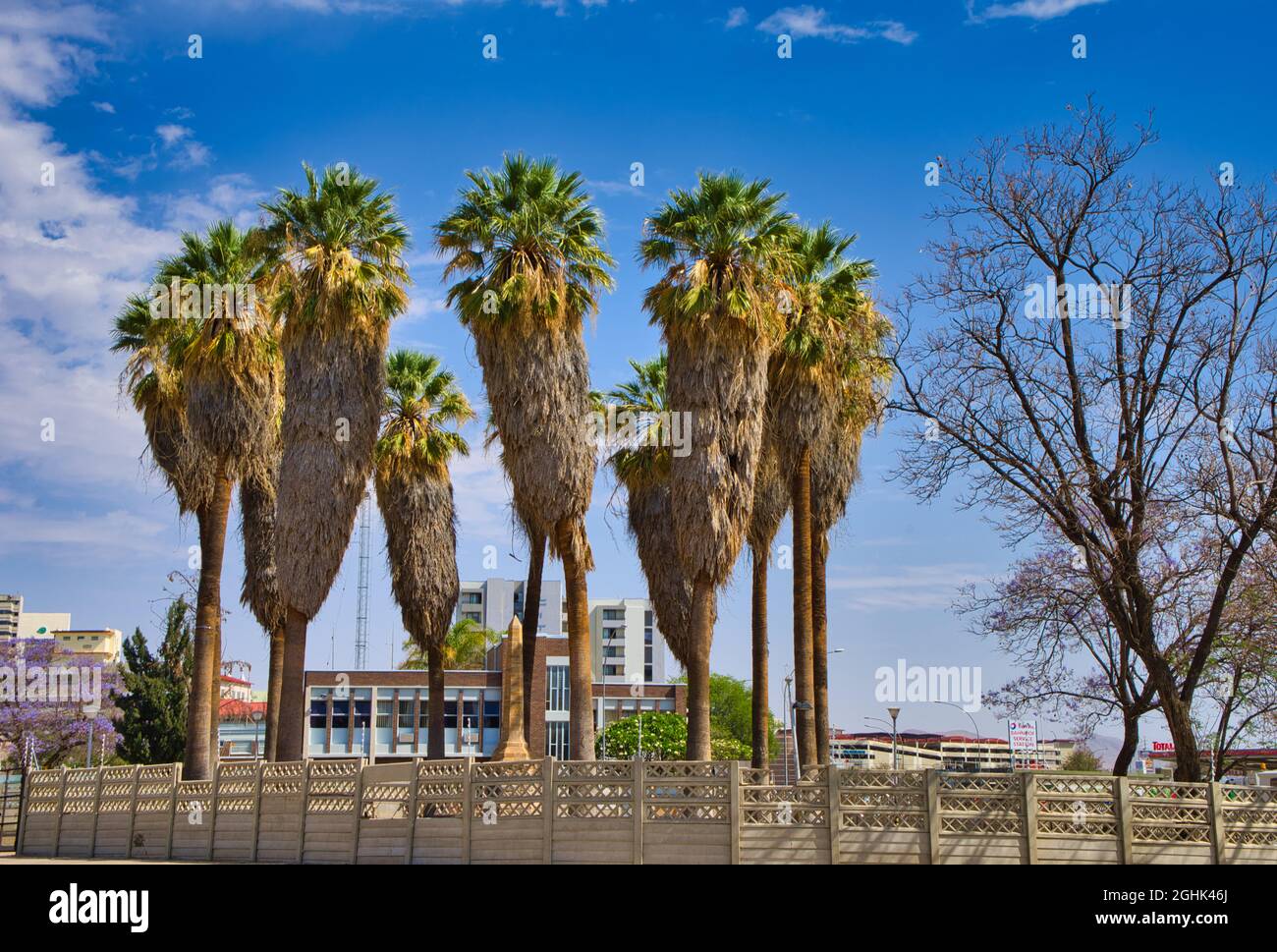 Downtown Windhoek Windhoek Namibia Stockfotos und -bilder Kaufen - Alamy