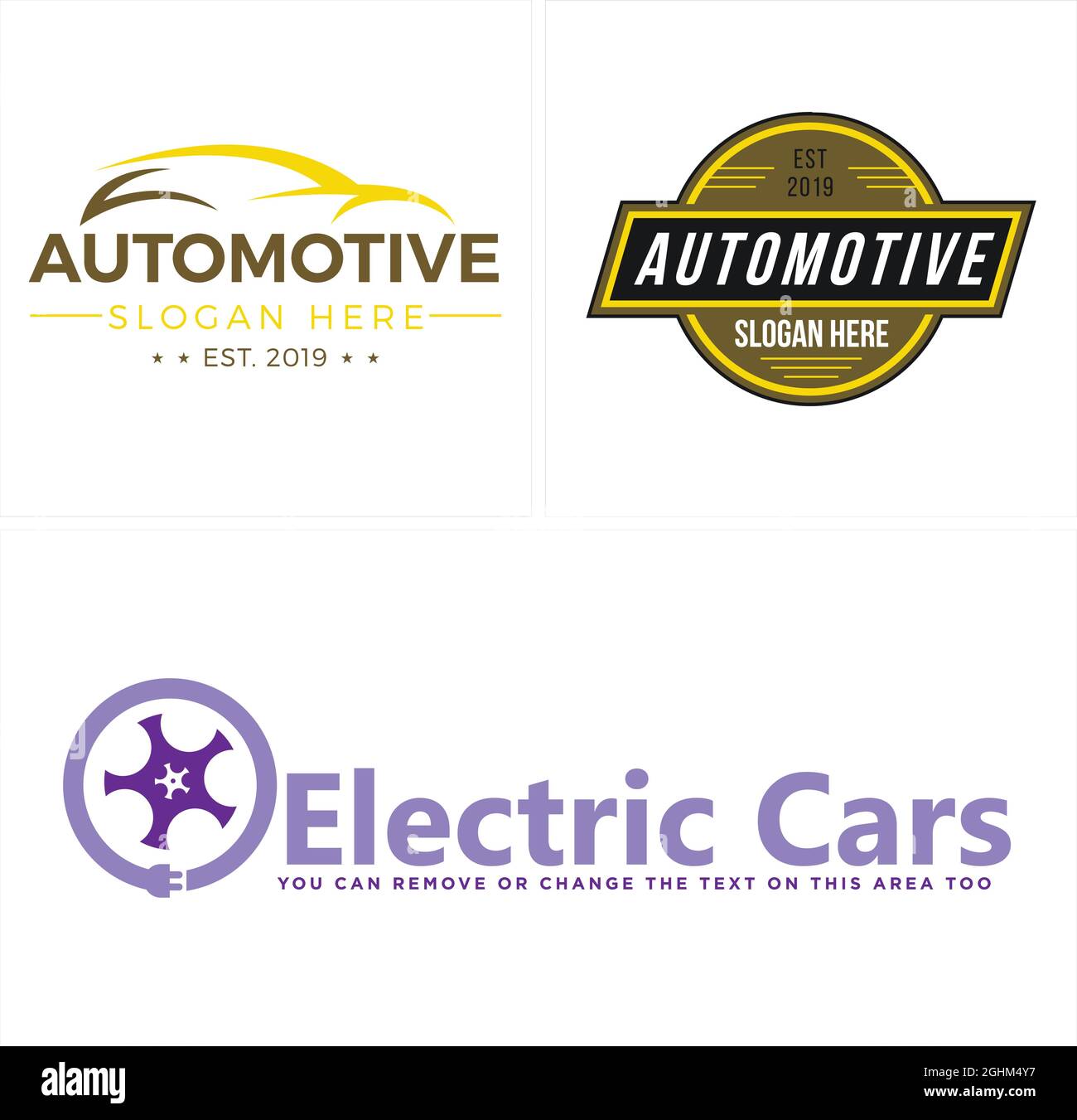 Hybrides logo Stock-Vektorgrafiken kaufen - Alamy