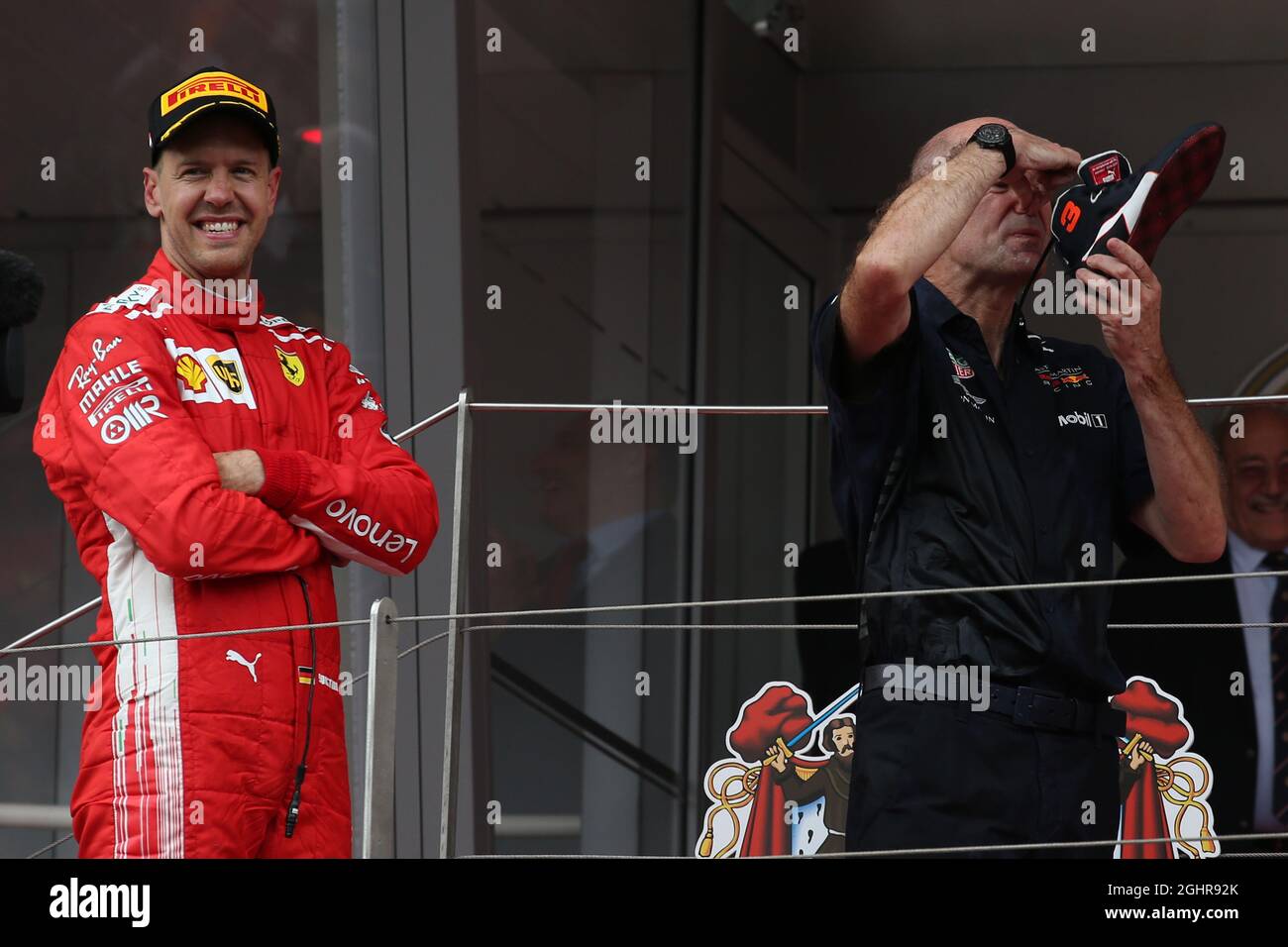 Red Bull Racing Pressesprecher Sebastian Vettel Fotos Und