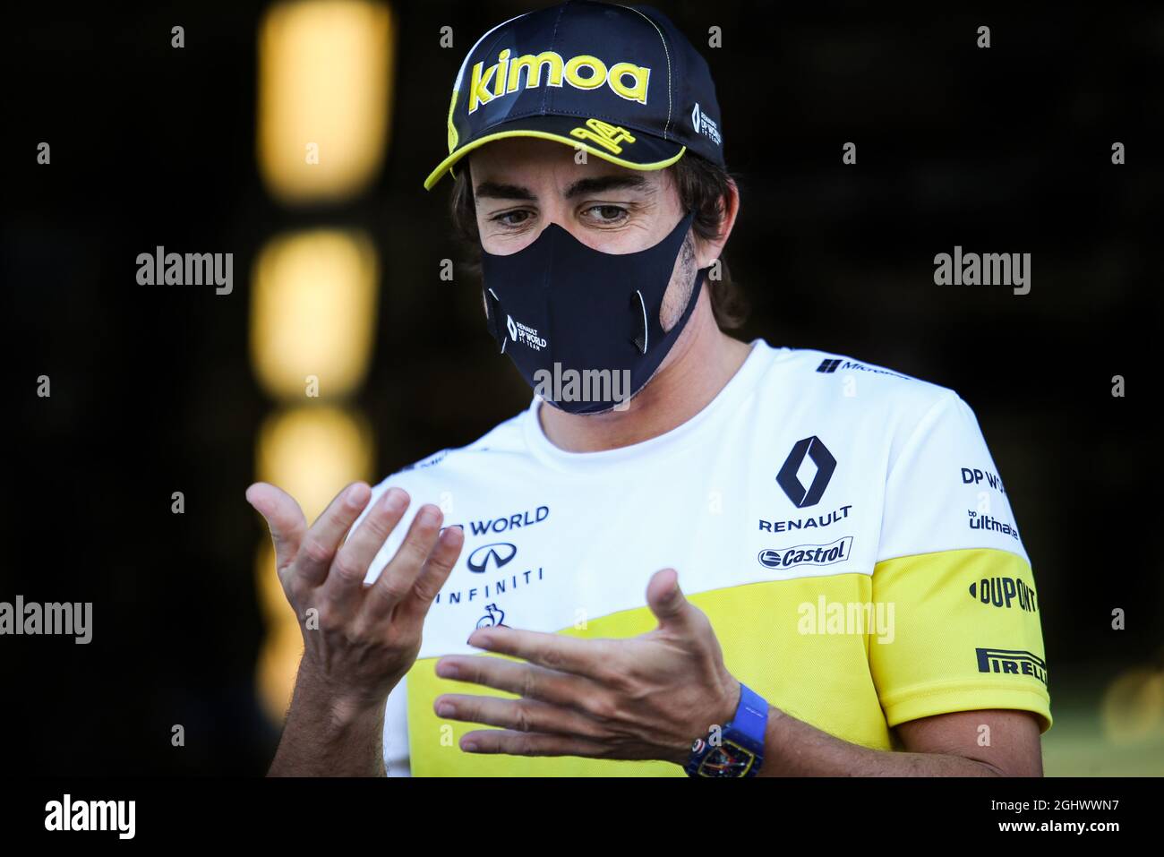Fernando Alonso (ESP) Renault F1 Team. 11.12.2020. Formel-1 ...