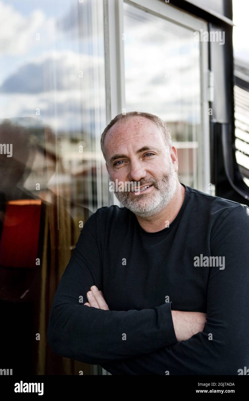 STOCKHOLM 20110915 Darsteller Kim Bodnia aus Dänemark posiert für den ...