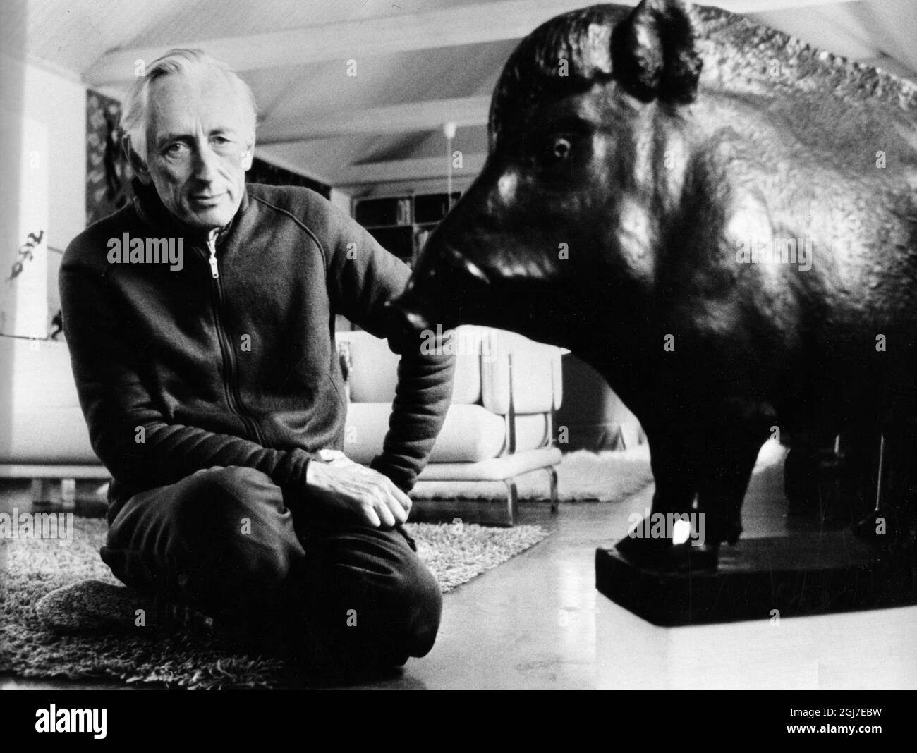 Gad Rausing (1922-2000), Archäologe und Industrialist, war ab 1954 an ...