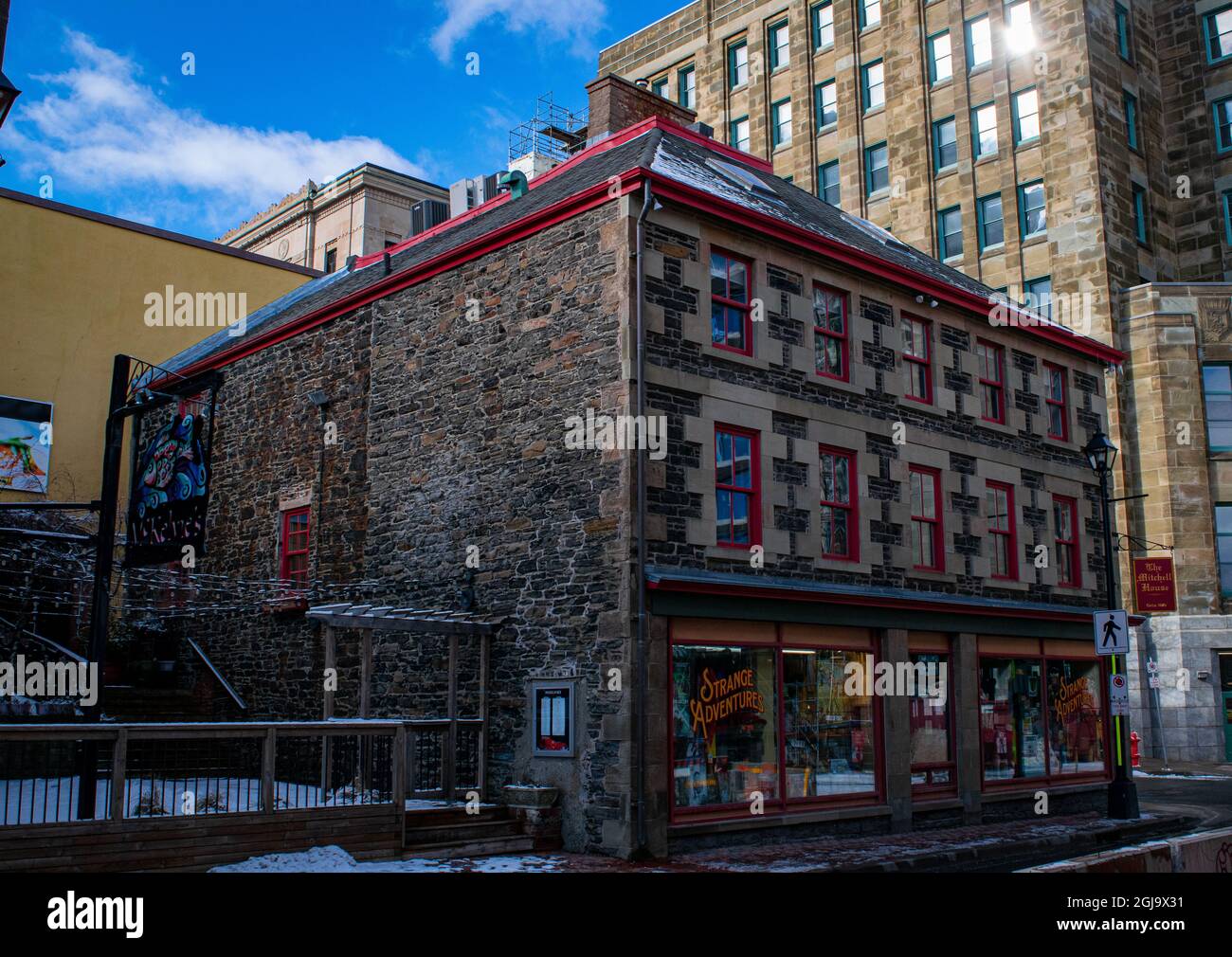 Das Mitchell House in der Lower Water Street 1684 in der Innenstadt von ...
