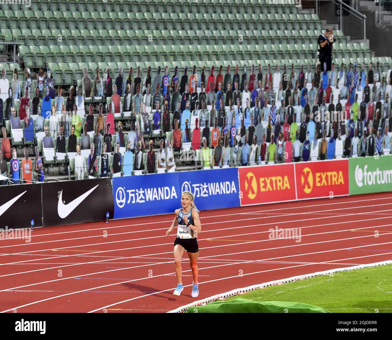 Die Langlauffahrerin Therese Johaug (NOR) läuft bei den Impossible ...