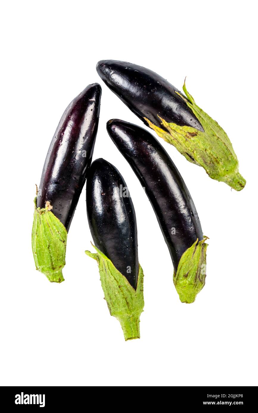 Mini Aubergine Stockfotos und -bilder Kaufen - Alamy