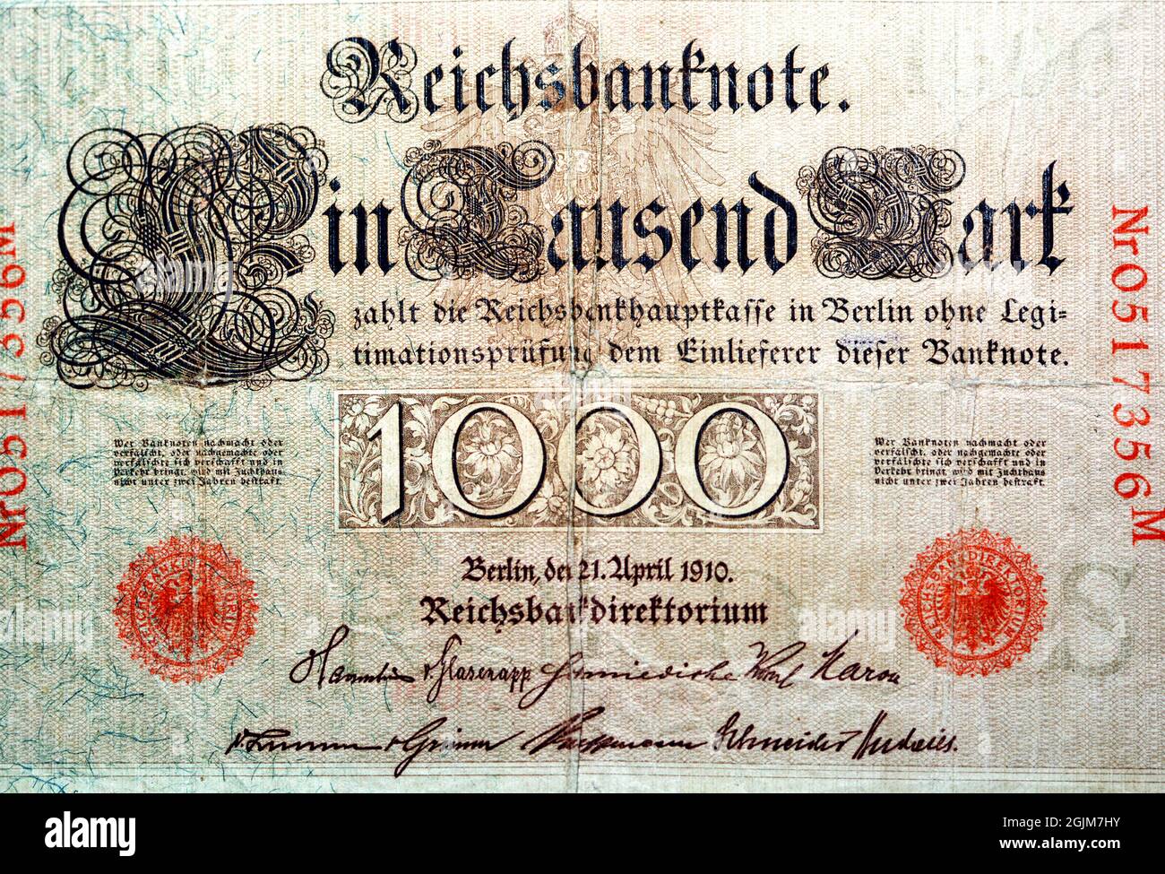 Banknote reichsmark -Fotos und -Bildmaterial in hoher Auflösung – Alamy