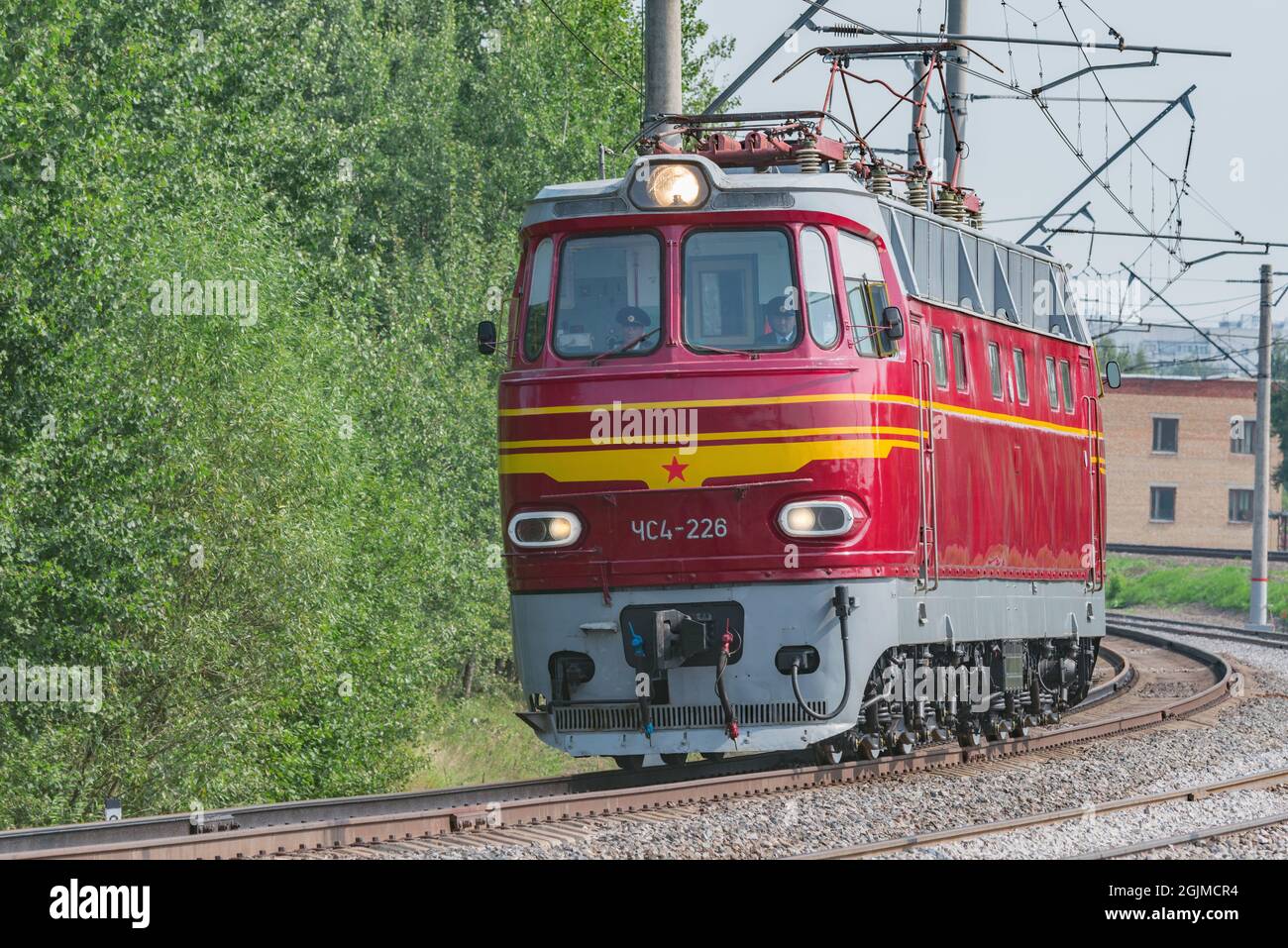 Skoda electric locomotive station train -Fotos und -Bildmaterial in ...