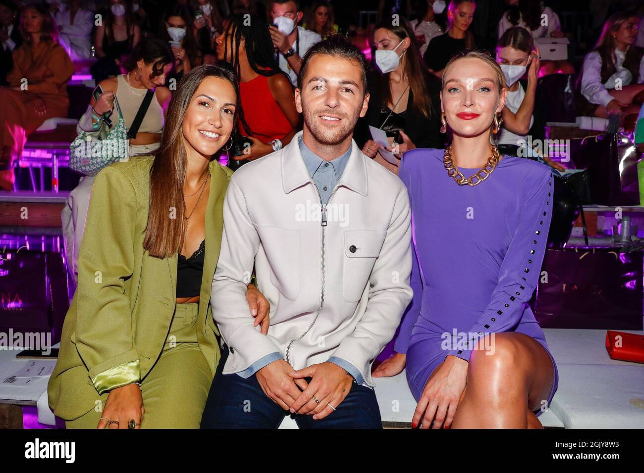 Berlin, Deutschland. September 2021. Clea-Lacy Juhn (l-r), Riccardo ...
