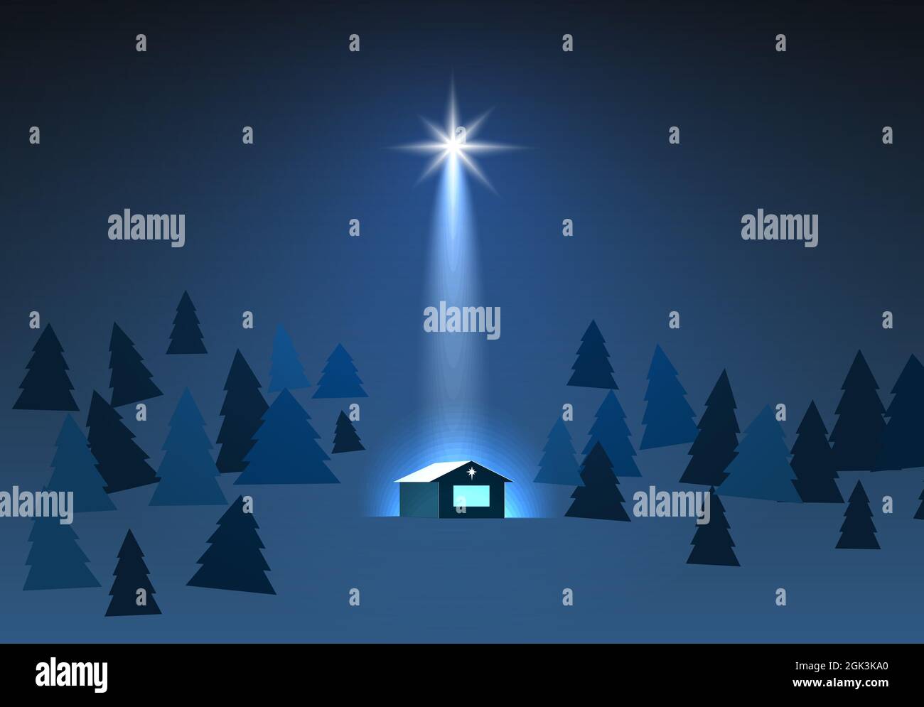 Stern zeigt das weihnachten von jesus christus an -Fotos und ...