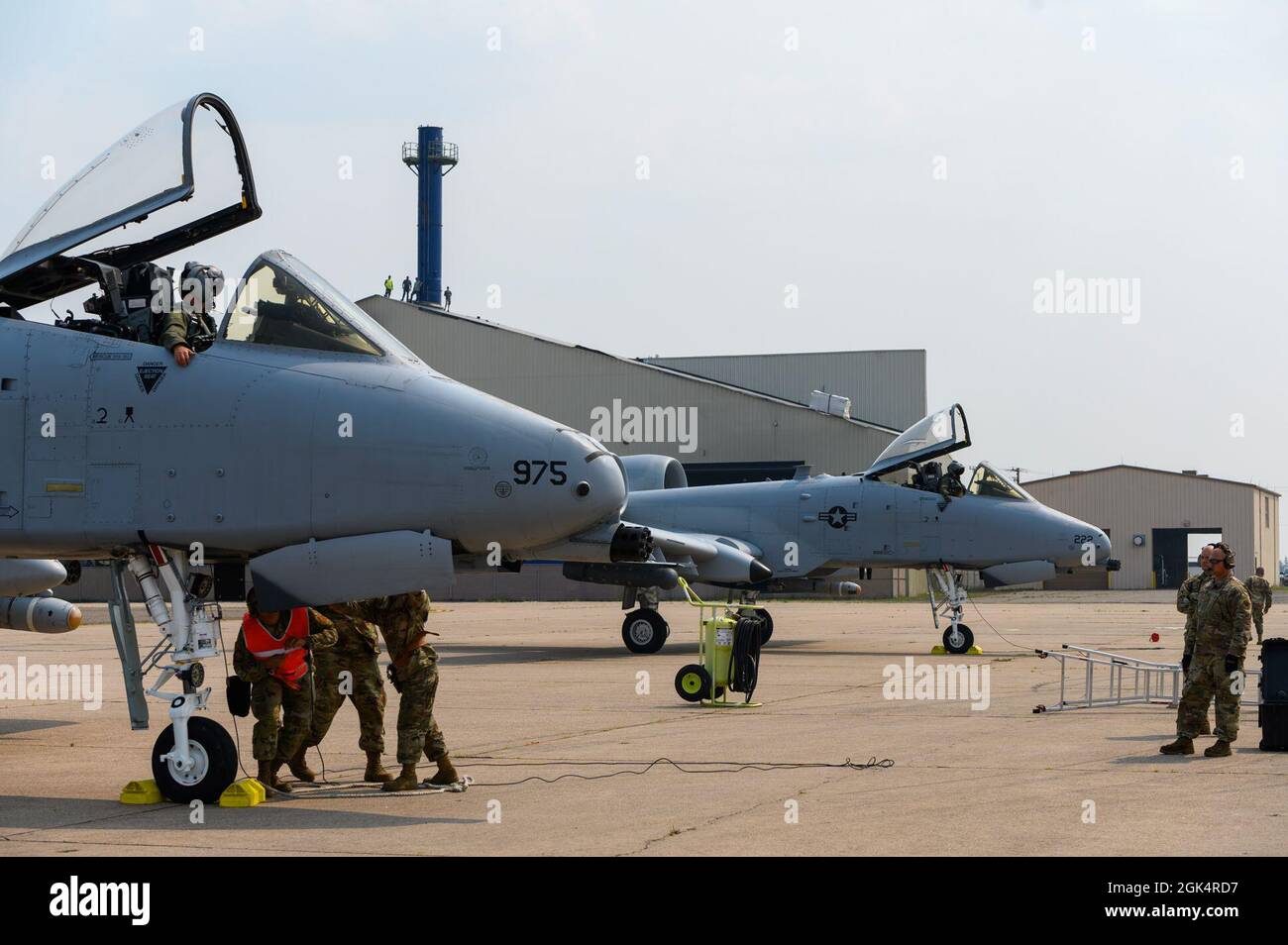 Wartungspersonal der 127. Maintenance Group, Michigan Air National ...