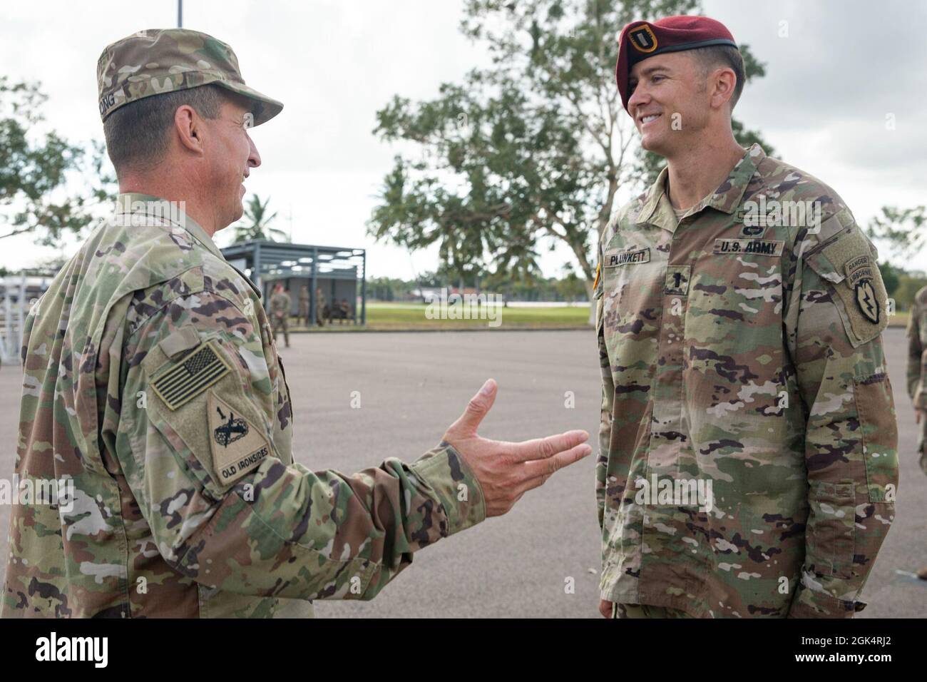 US Army Brig. General Eric Strong, Combined Land Forces Component ...