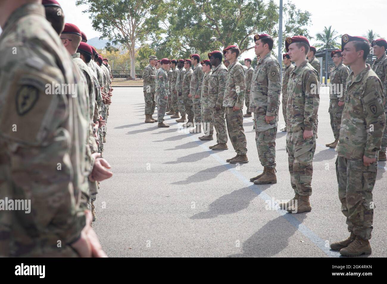 US Army Brig. General Eric Strong, Combined Land Forces Component ...