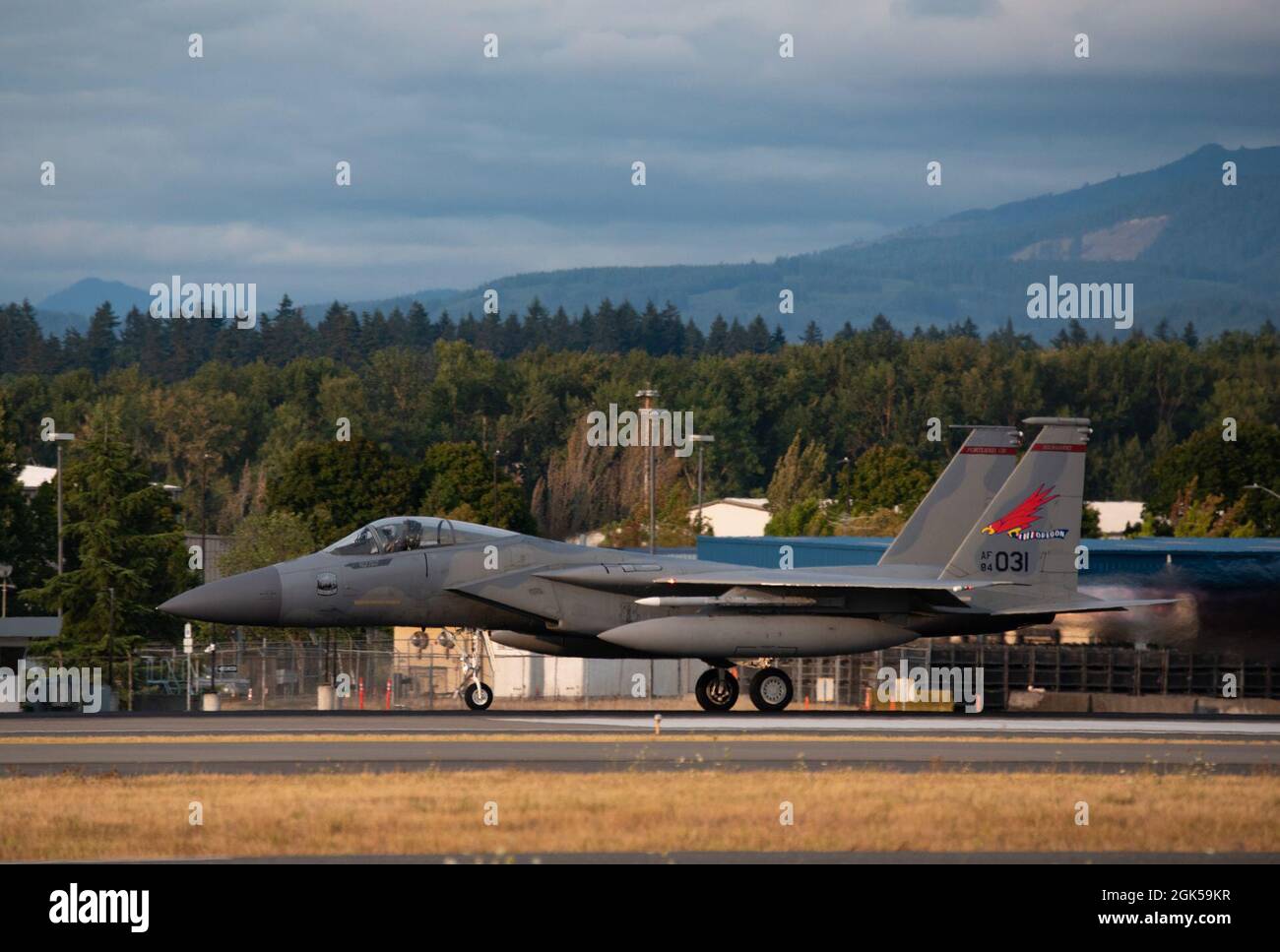 Am 5. August 2021, Portland Air National Guard Base, Portland, Oregon ...