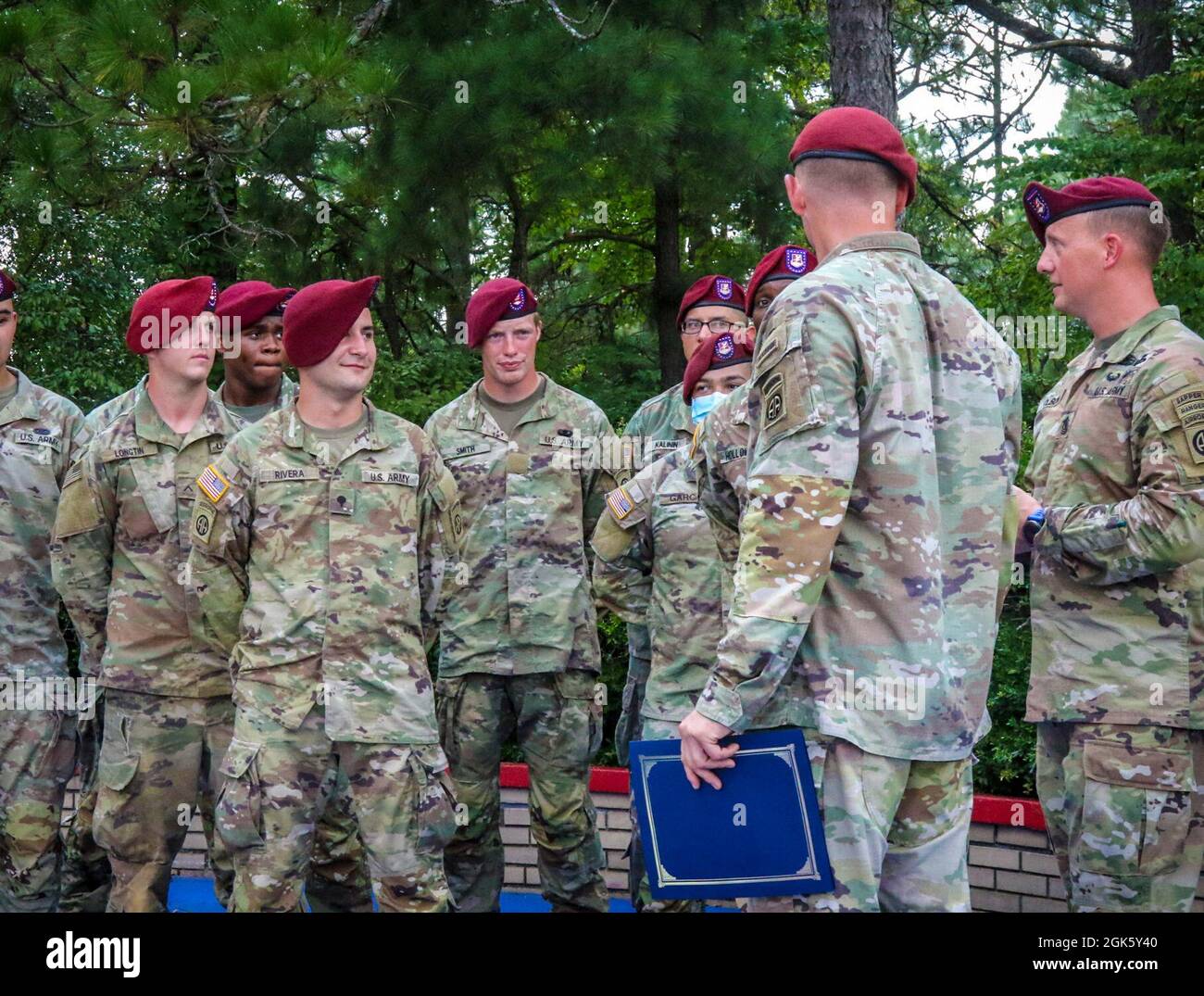 82nd Airborne Division der Generalkommandant, Major General Cristopher ...