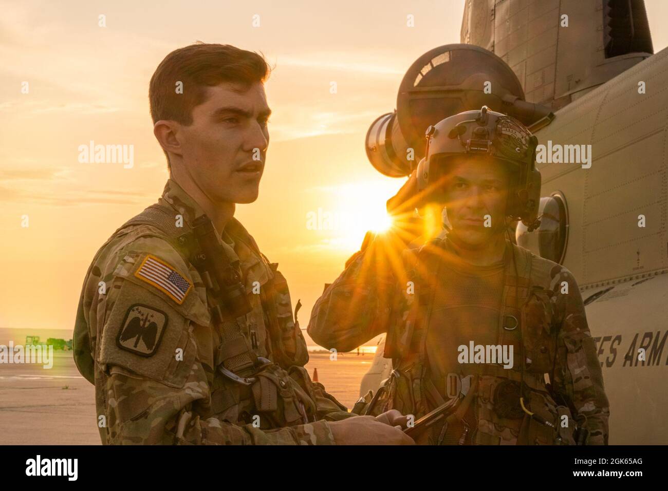 Andrew Pfeiffer, US-Armeekapitän, CH-47 Chinook Pilot und Kommandant ...