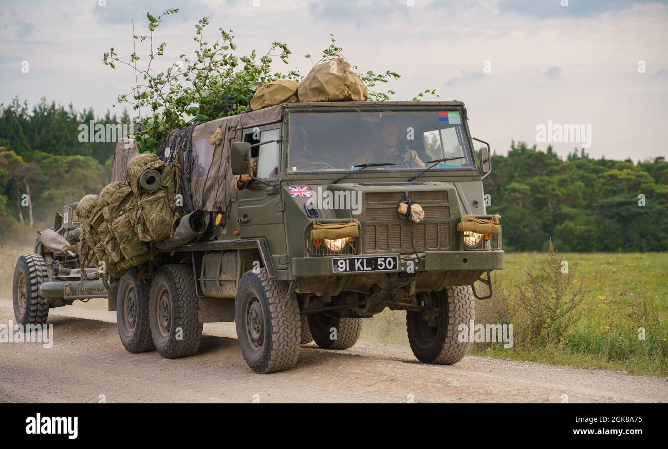 British Army Steyr-Daimler-Puch BAE Systems Pinzgauer High-Mobility 6x6 ...