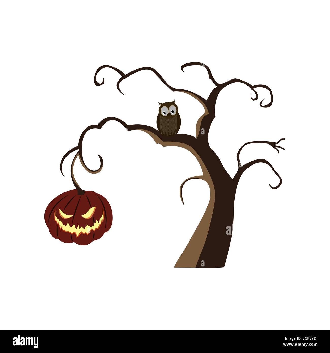 Eule in der nacht auf dem baum Ausgeschnittene Stockfotos und -bilder - Alamy