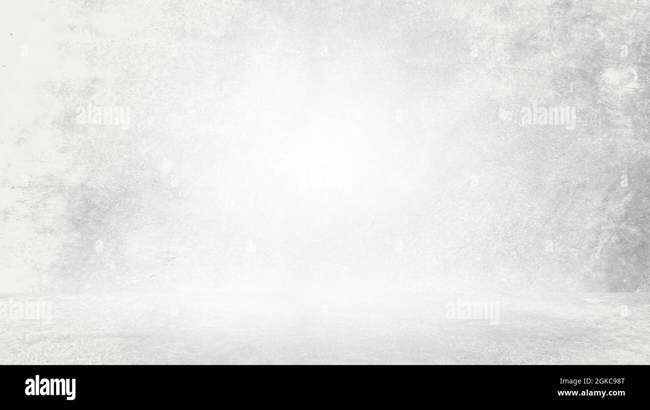 Grungiger weißer Hintergrund aus Naturzement oder Stein alter Struktur ...
