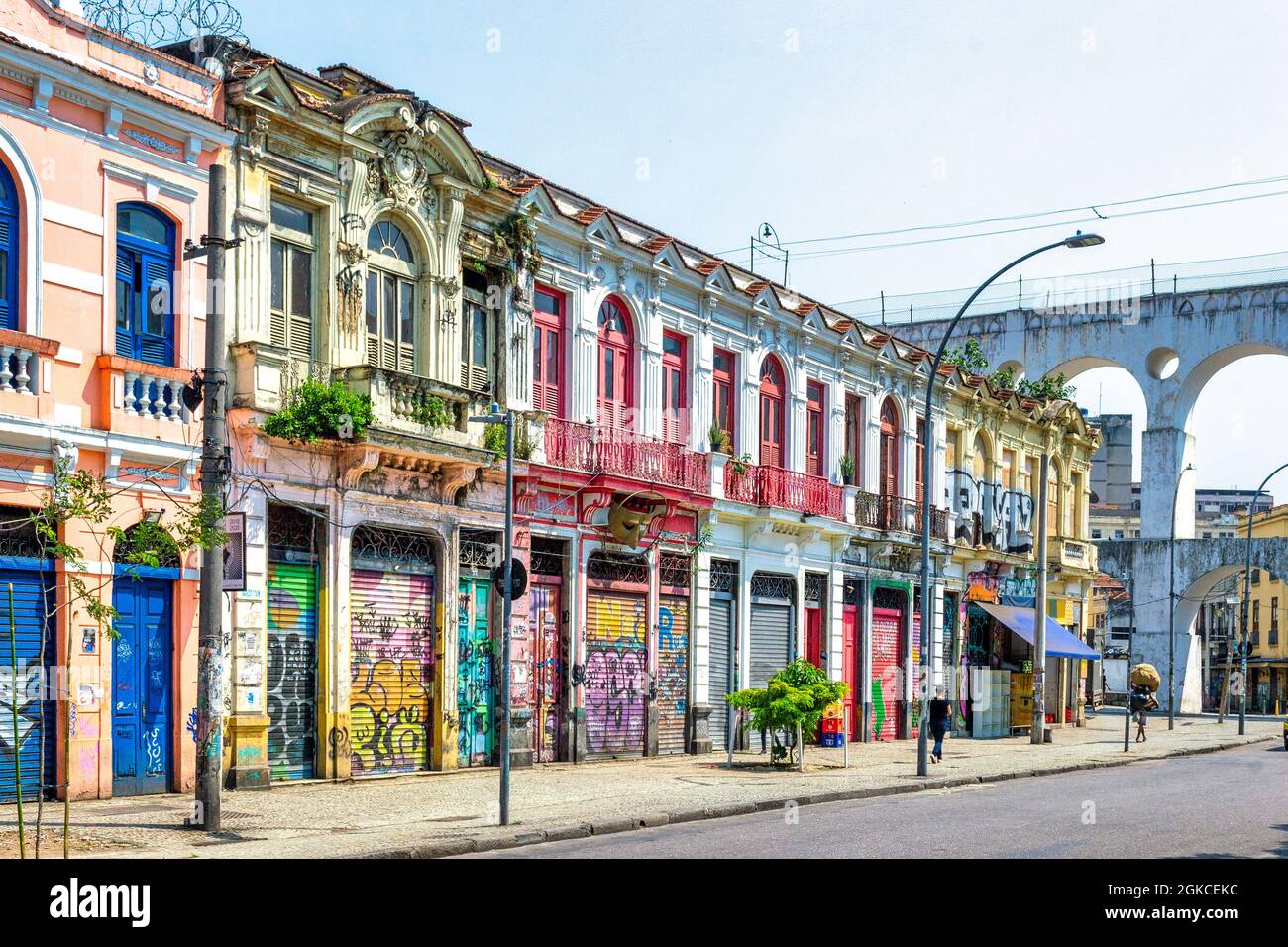 Santa Teresa Rio Kunst Stockfotos und -bilder Kaufen - Alamy