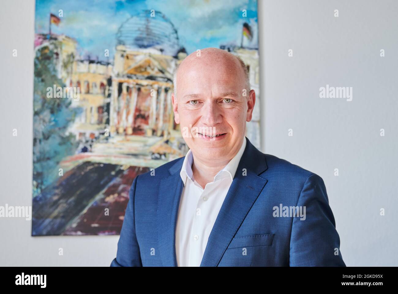 Berlin, Deutschland. September 2021. CDU-Spitzenkandidat Kai Wegner ...