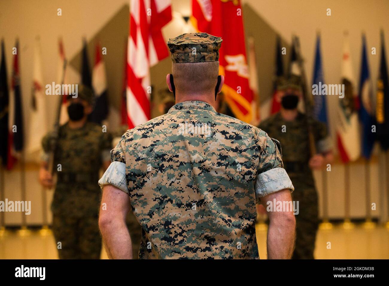 US Marine Corps LT. Col. Jarrad S. Caola, Kommandant des 3d ...