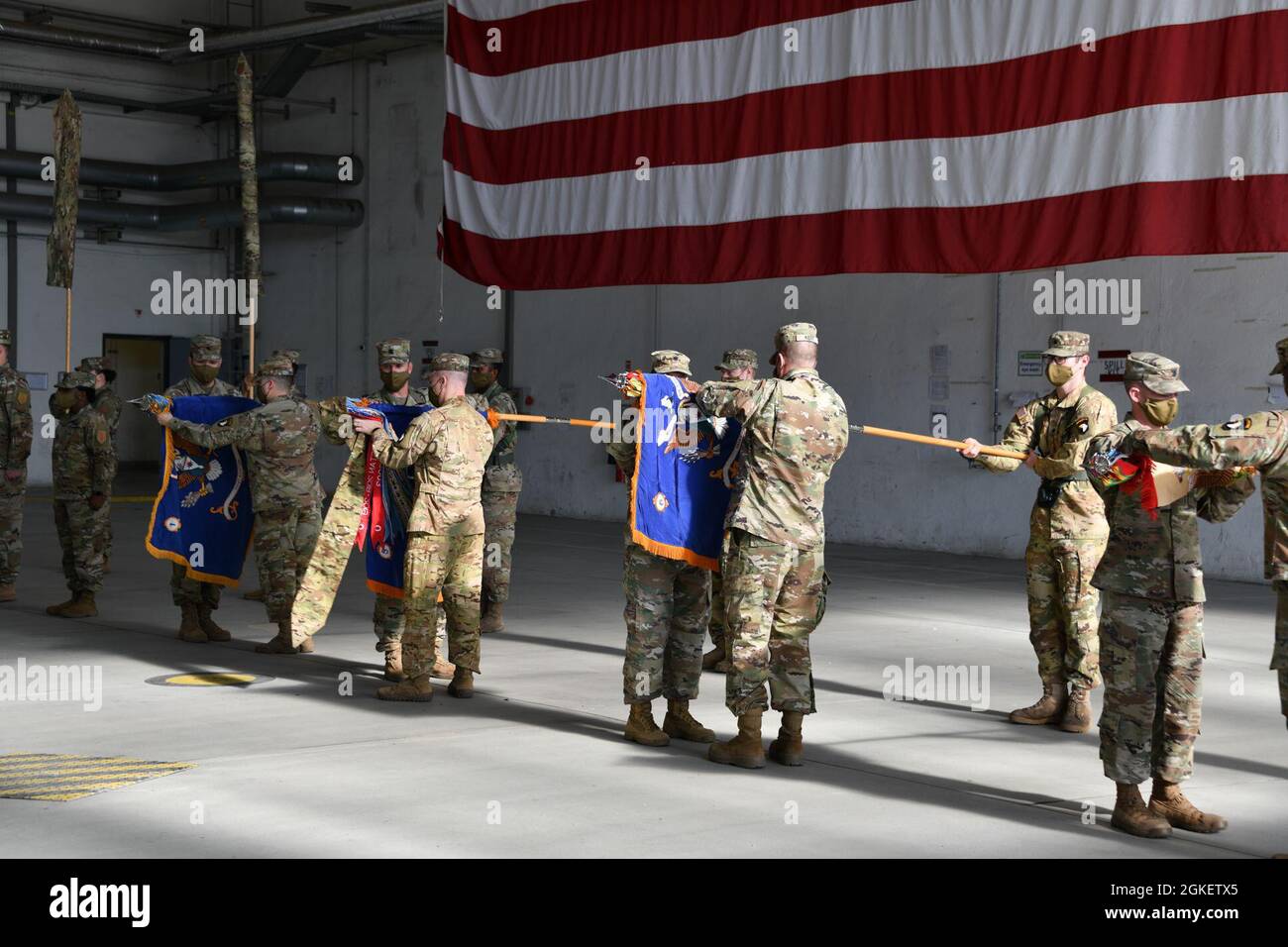 1. Combat Aviation Brigade (1 CAB), 1. Infanterie-Division, übernimmt ...