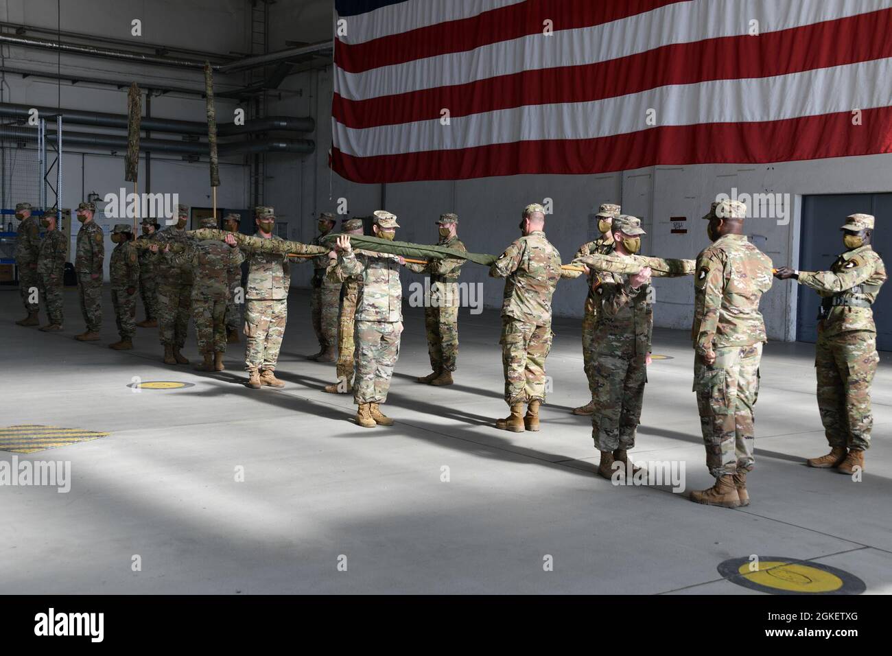 1. Combat Aviation Brigade (1 CAB), 1. Infanterie-Division, übernimmt ...