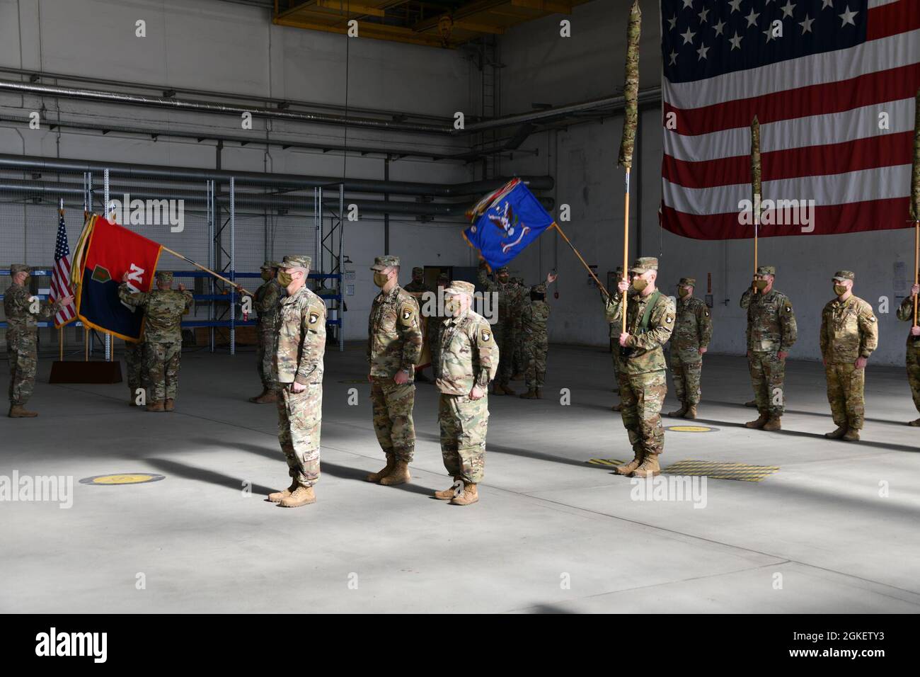 1. Combat Aviation Brigade (1 CAB), 1. Infanterie-Division, übernimmt ...