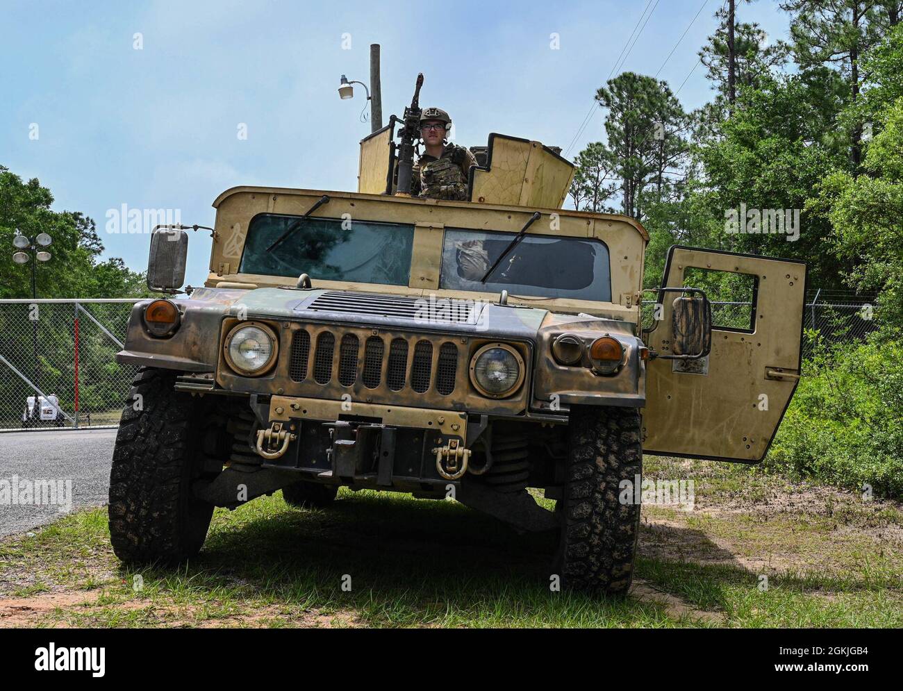 Der Flieger First Class Gage Basford, Mitglied des Feuerwehrteams, 822 ...