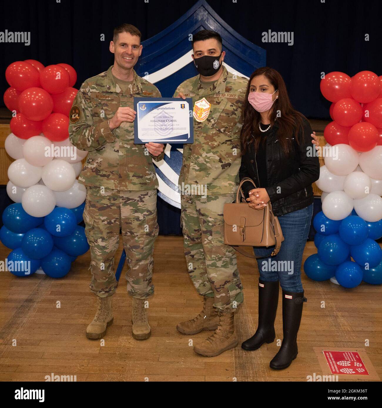 US Air Force Tech. Sgt. Abraham Curiel, Kapitän der Sergeant SELECT ...
