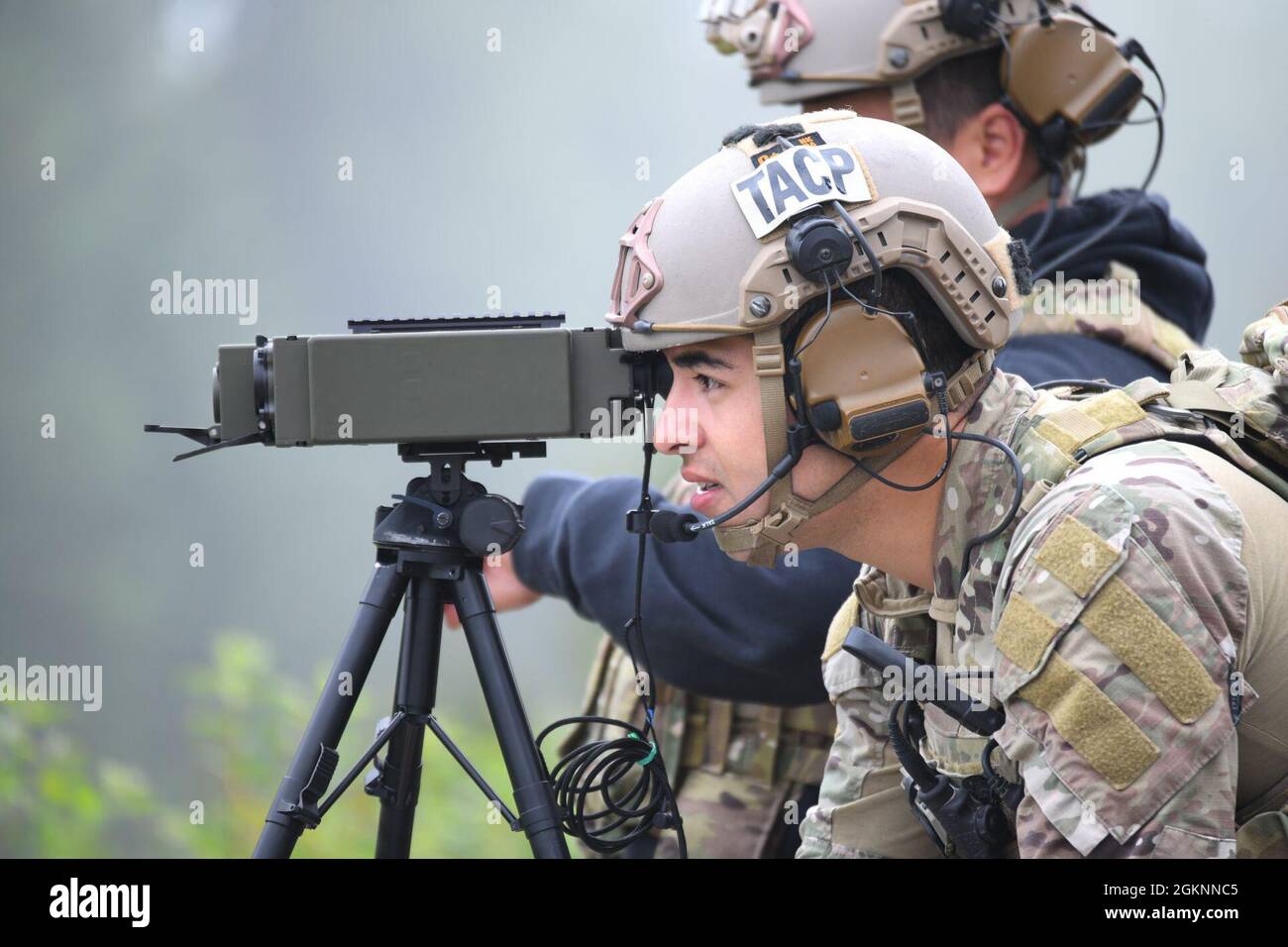 US Air Force Tech. Sgt. Lucero Ricardo, ein Joint Terminal Attack ...