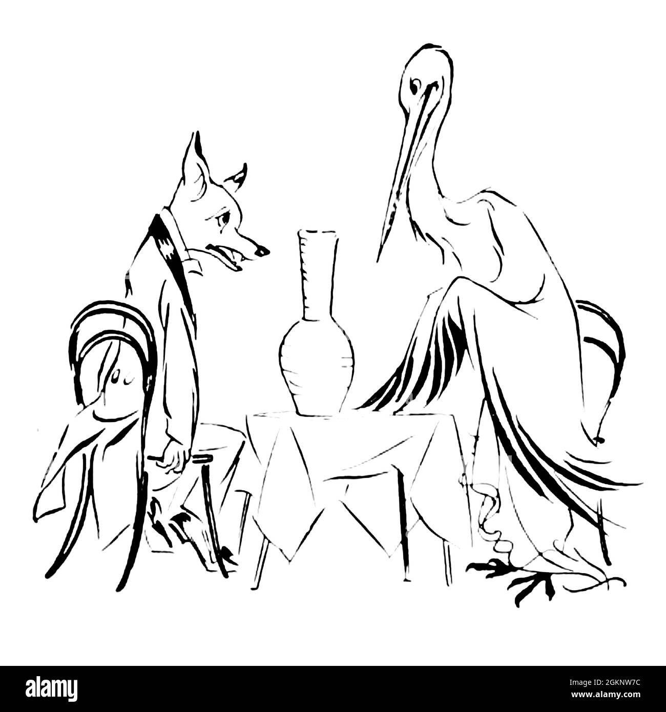 Der fuchs und der storch -Fotos und -Bildmaterial in hoher Auflösung ...